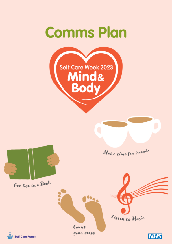 comms plan cover - Self Care Forum