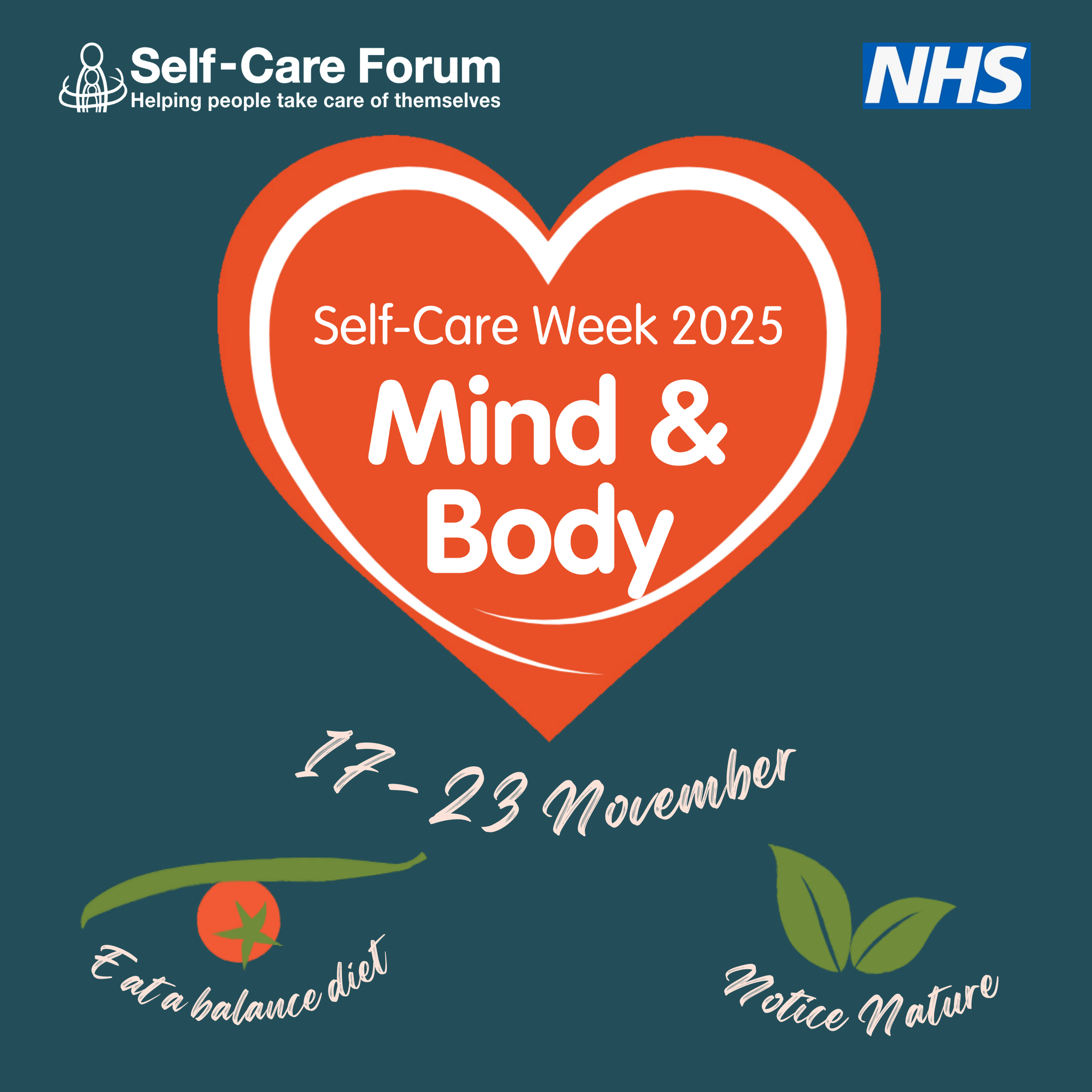 National Self-Care Week Resources - Self Care Forum